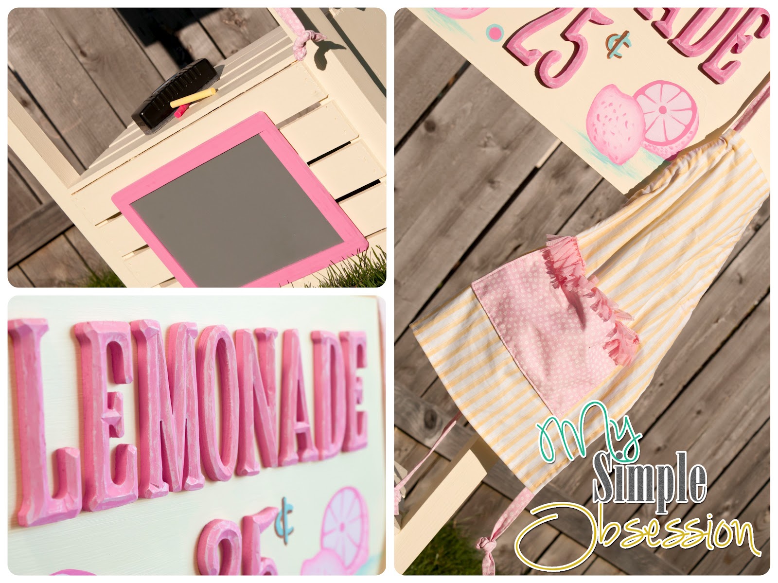 My Simple Obsession: Easy DIY Lemonade Stand