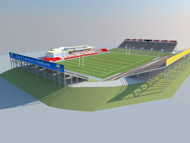 PompeY2J: Dairy Farmers Stadium: almost done