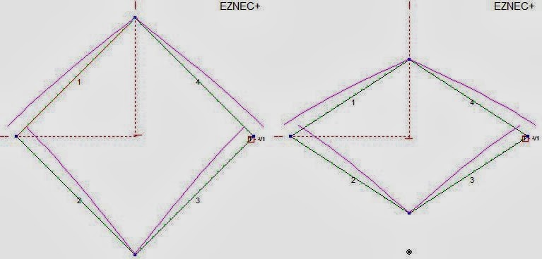 Pattern and Match: Narrow Diamond Loop for 40 Meters