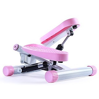 Sunny Health and Fitness Adjustable Twist Stepper, Pink Reviews - Best ...
