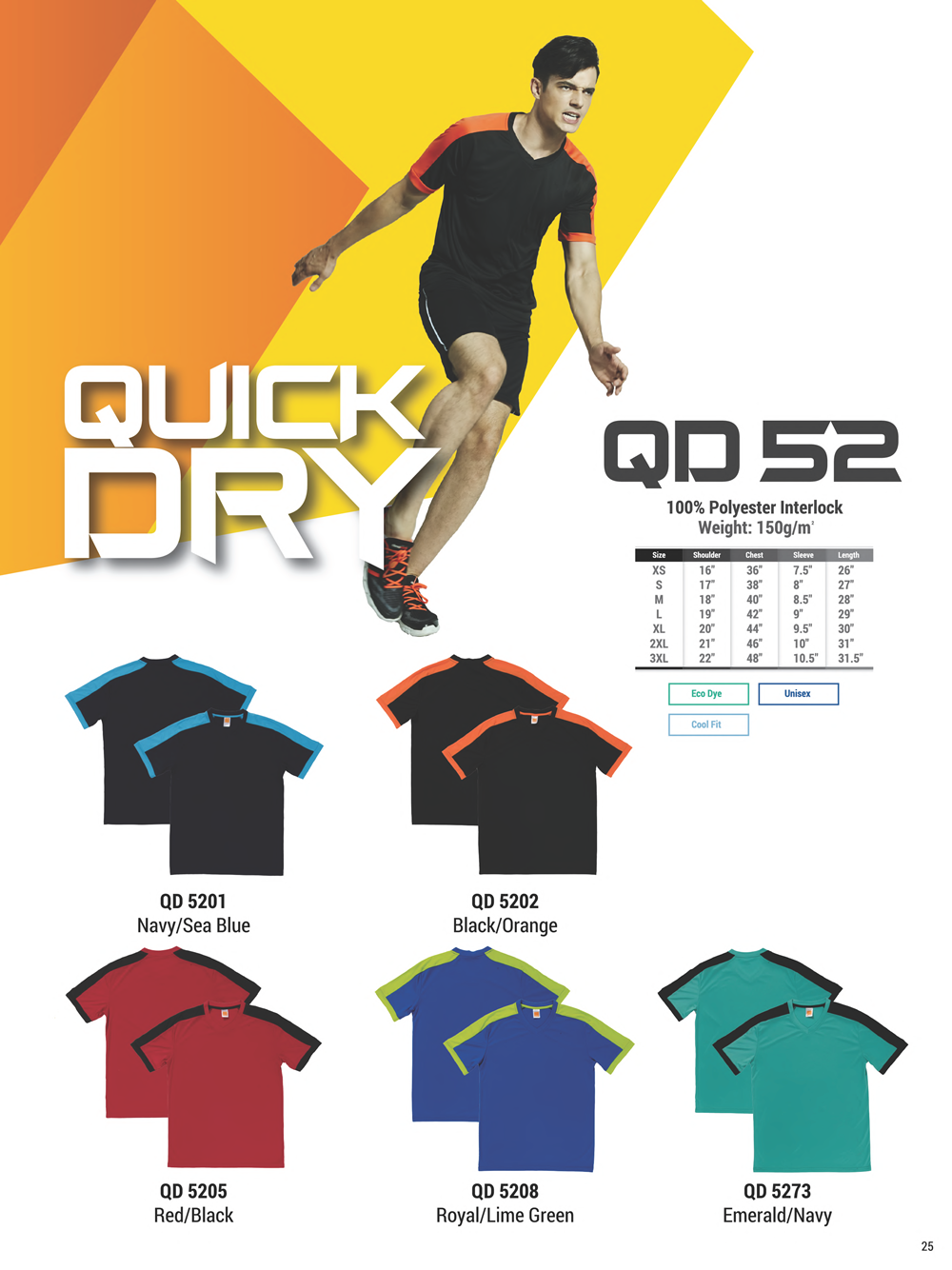 T-SHIRT QUICK DRY | Printing Baju Murah | Cetak Baju Murah | T Shirt ...