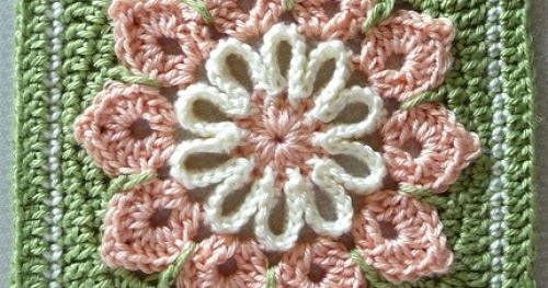 Beautiful Skills - Crochet Knitting Quilting : Simple 10-Petal Afghan ...