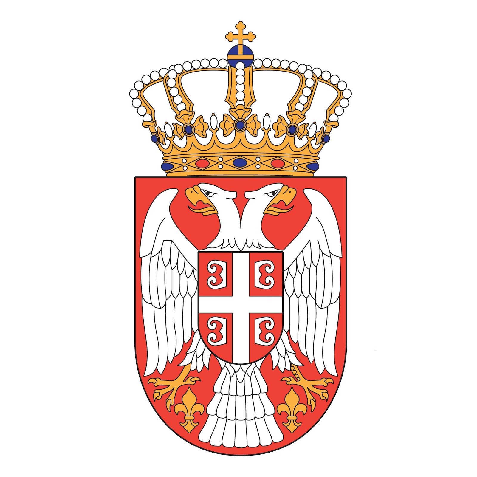 Dizajn i muzika: Grb Srbije rađen u Adobe Illustratoru