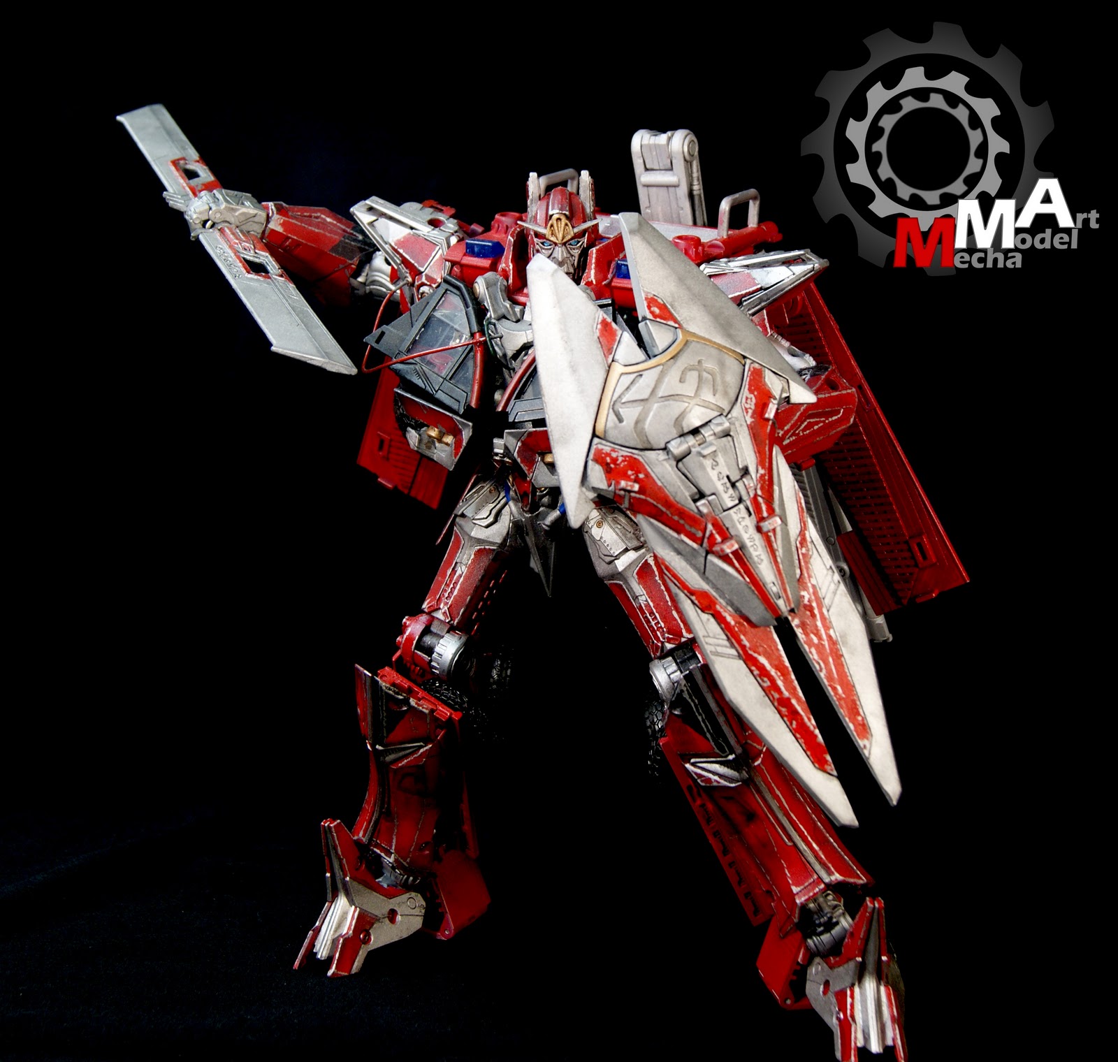 Mecha Model Art: Custom DOTM Leader Class Sentinel Prime