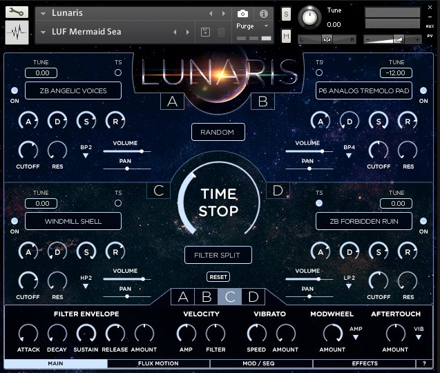 Preview: Luftraum Lunaris Pad Instrument for Native Instruments Kontakt ...