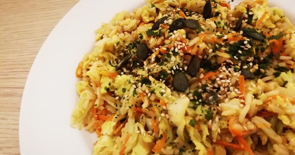 Saines Gourmandises: Wok de riz thaï aux légumes et œufs brouillés à l ...