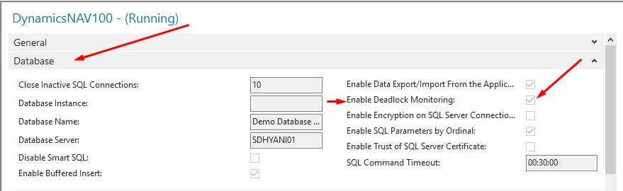 Microsoft Dynamics Nav 2017 Setup Sql Database Locks