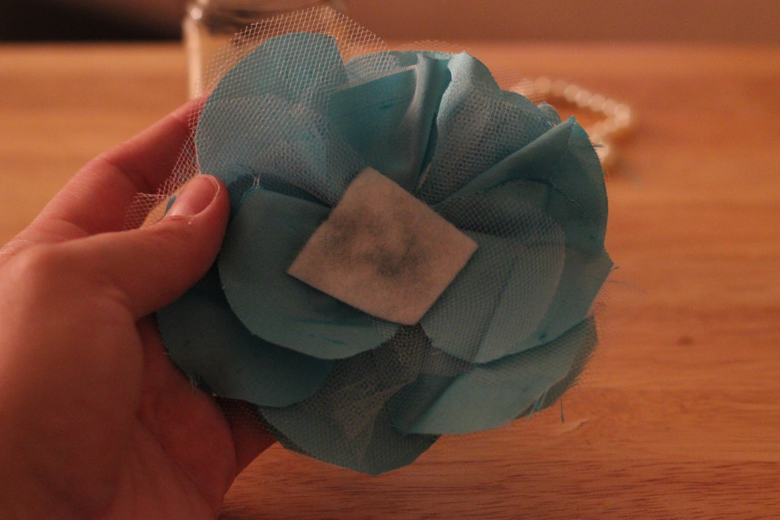 Three Yellow Lemons: DIY Fabric Flower Clips