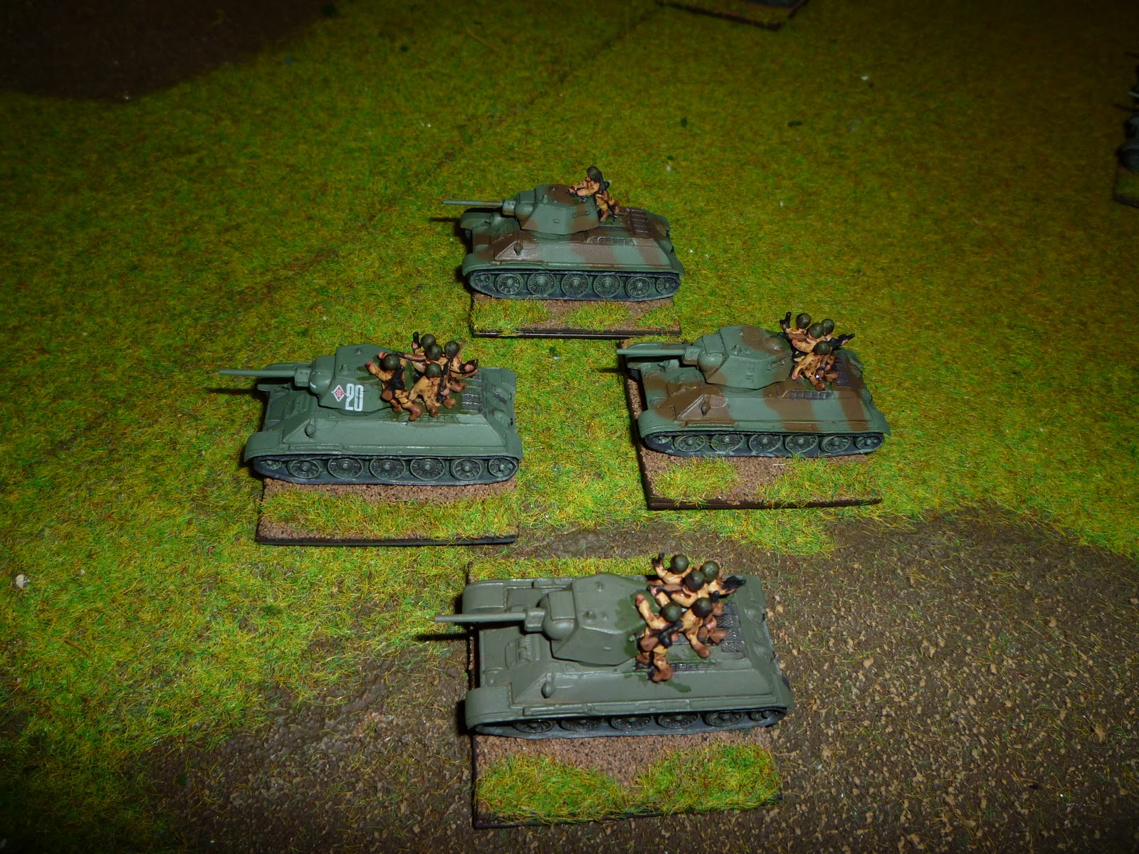 Santa Clarita Wargamer: Pithead Miniatures Soviet tank riders
