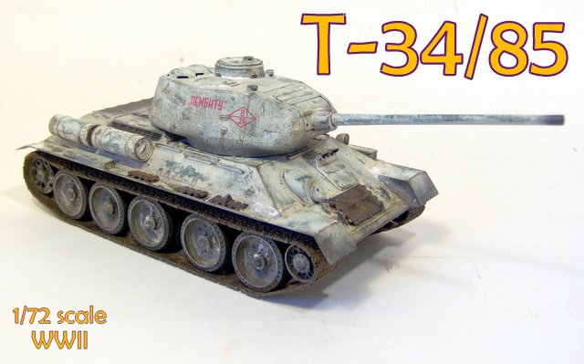 Gulumik Military Models: T-34/85 1/35 Tamiya - Gallery