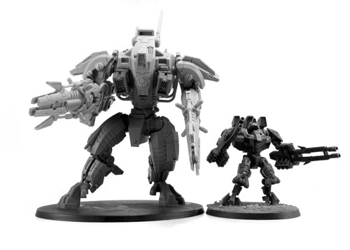 Riptide Variant: Tau XV107 R'Varna Battlesuit - Faeit 212