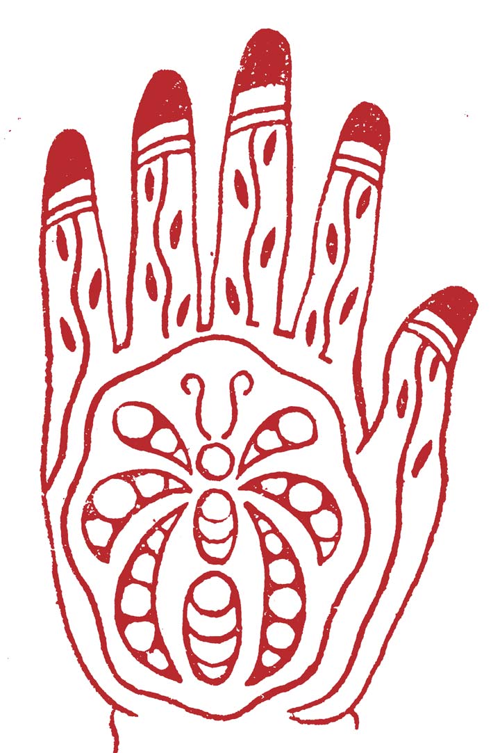 CLIP ARTS AND IMAGES OF INDIA: Mehandhi ( Marudhani )