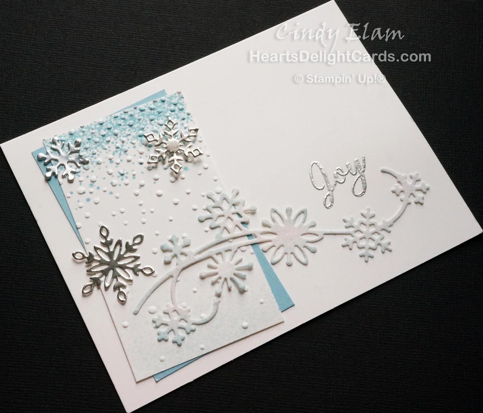 Heart's Delight Cards: I Spy.....SNOWFLAKES!