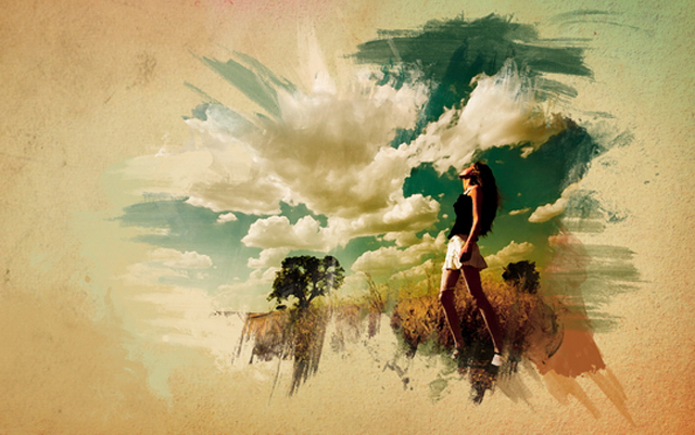 Tutorial de Photoshop + PSD: Efecto Acuarela | Saltaalavista Blog