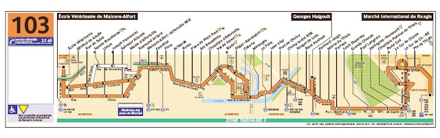 Lignes de bus de Créteil: La ligne 103