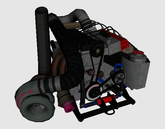 Drag Kit 1 - Peças para Drag (6 peças) - Tuning Mod Parts - Peças para ...