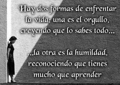 La voz de mi alma.: LA HUMILDAD, y sus beneficios.