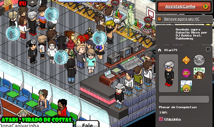 Blog do Hit: BAILE HABBO SCHOOL