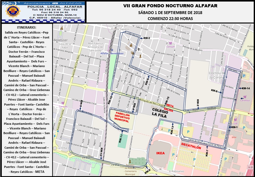 ALFAFAR - ACTOS EN VÍA PÙBLICA