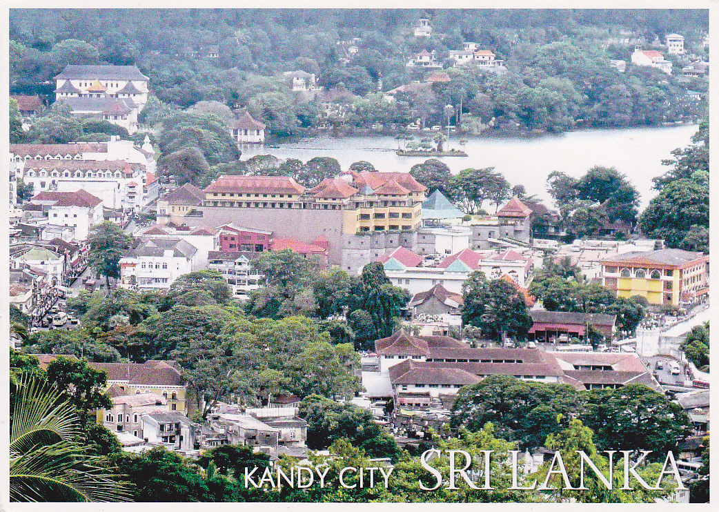 My UNESCO World Heritage Postcards: Sri Lanka - Sacred City of Kandy