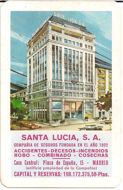 CALENDARIOS DE PATXI: SEGUROS SANTA LUCIA