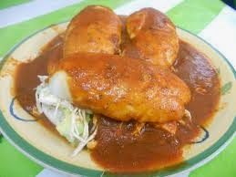 Comida tipica de la capital poblana: LAS "CHANCLAS"