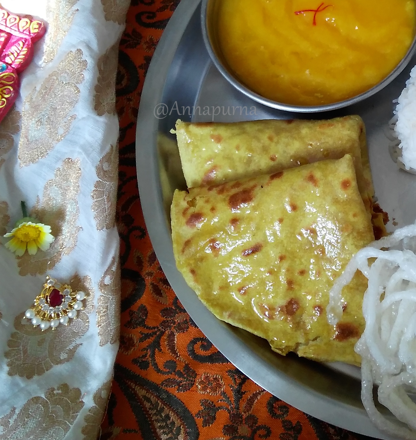 Annapurna: Akshaya Tritiya Naivedhyam Thali - Maharashtrian Cuisine