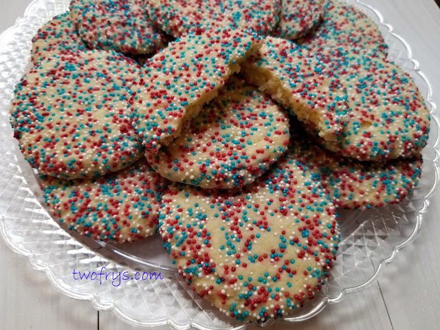 Two Frys: Sprinkle Cookies for Labor Day