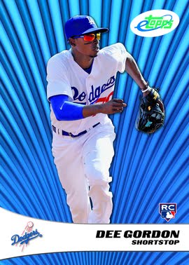 Dodgers Blue Heaven: Dee Gordon's eTopps Cards