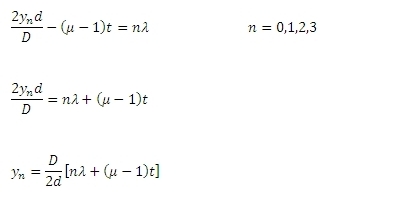 Vedupro: Displacement of Fringes, Fringes, Interference of Fringes ...