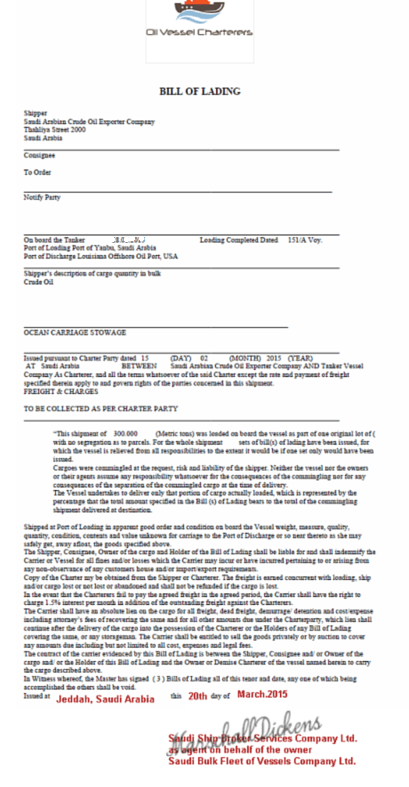 Bill Of Lading Ucp 600