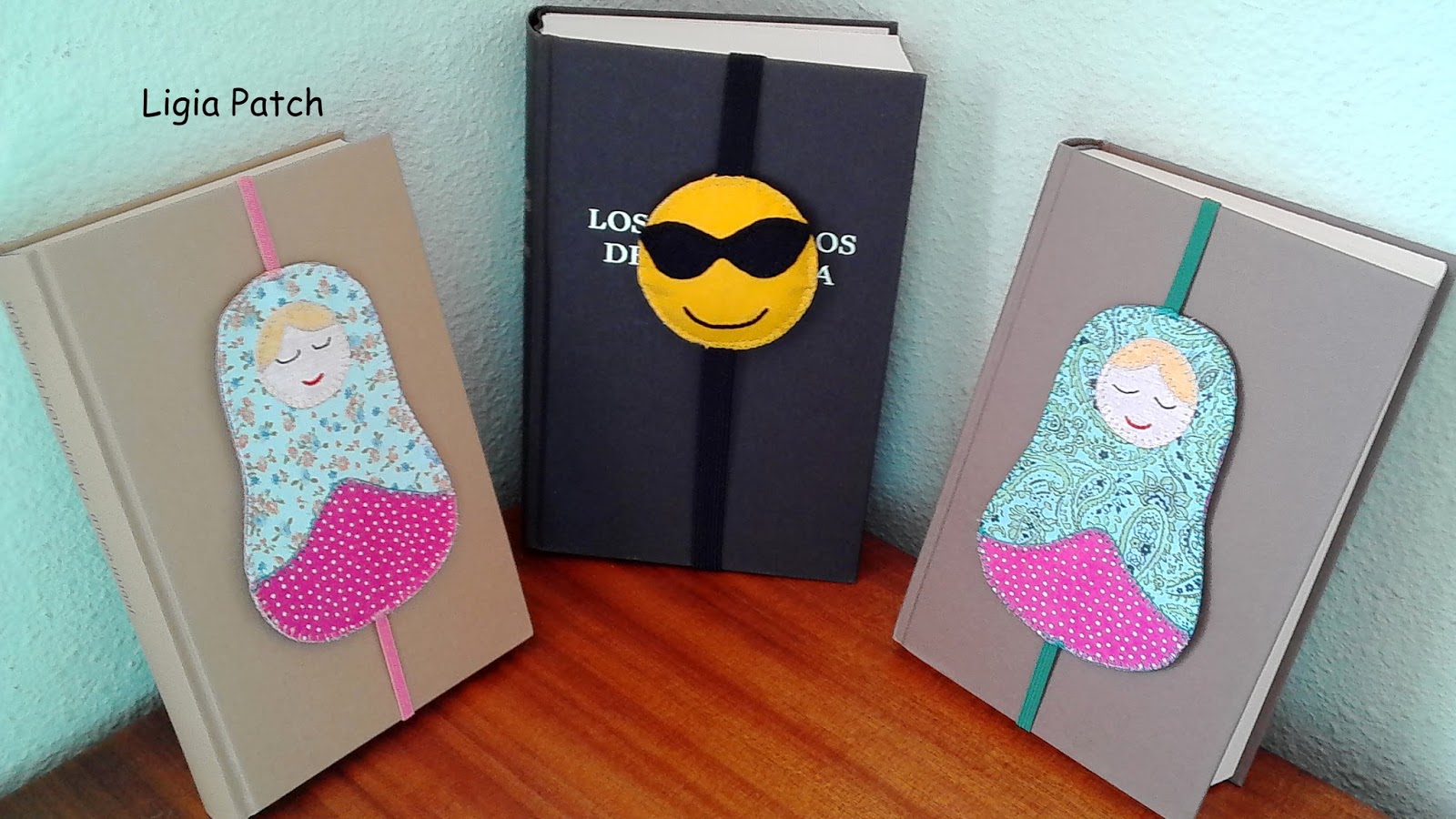 Ligia Patch: MARCADORES DE LIBROS