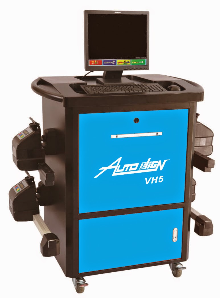 VH5 Wheel Aligner by Auto@lign with 8 Sensor, CCD Camera, Bluetooth ...