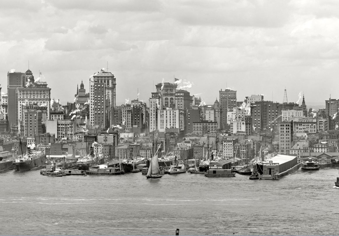 New York - History - Geschichte: Lower Manhattan - A journey through ...