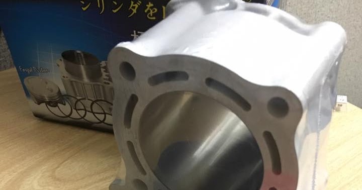 IKK CYLINDER BLOCK CERAMIC 68MM PISTON FORGED LC135 / Y15ZR / SPARK 135 ...