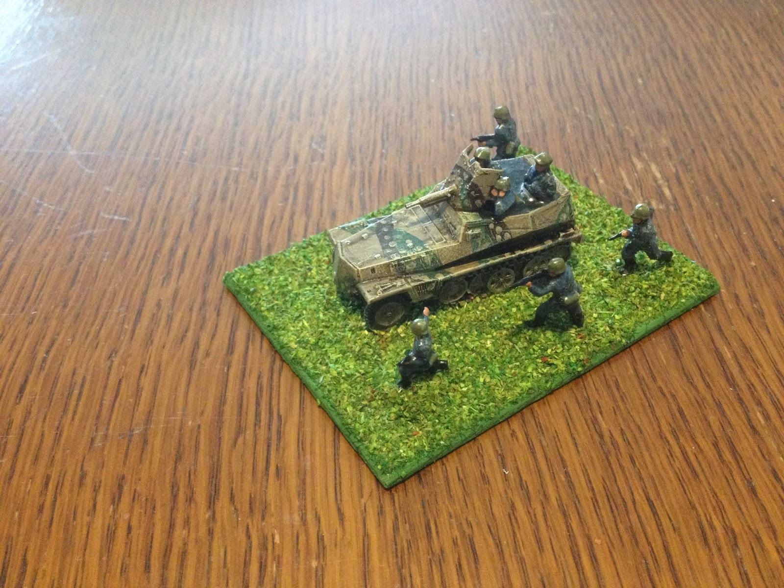 Grid based wargaming - but not always: WW2 unit and preparing for ECW ...