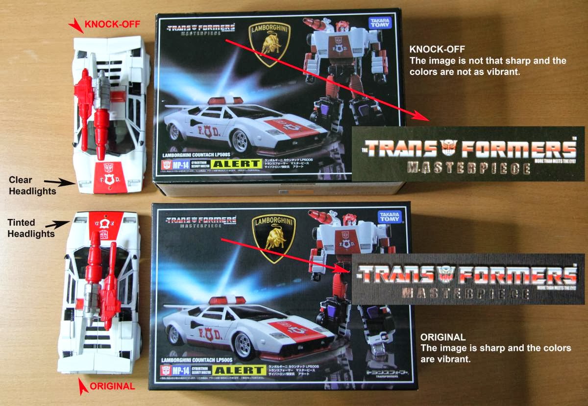 Ben's Rants: Knock Off Transformers Masterpiece Toys!