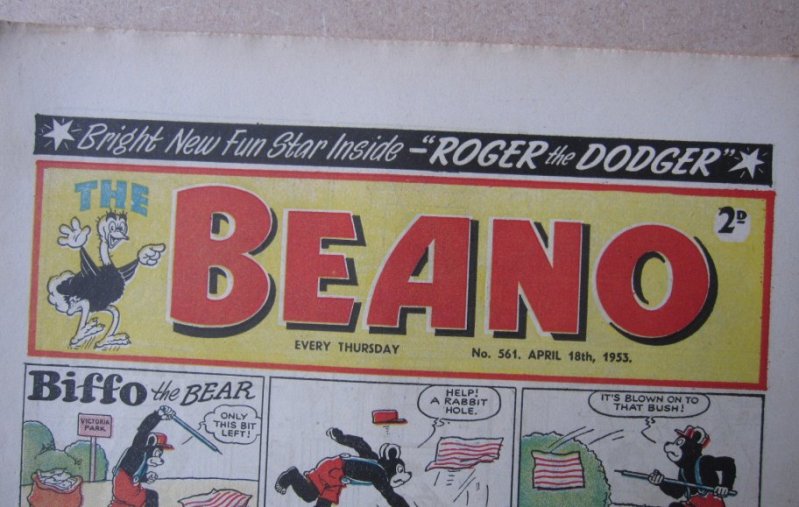 Wacky Comics!: Beano Beginnings - Roger the Dodger!