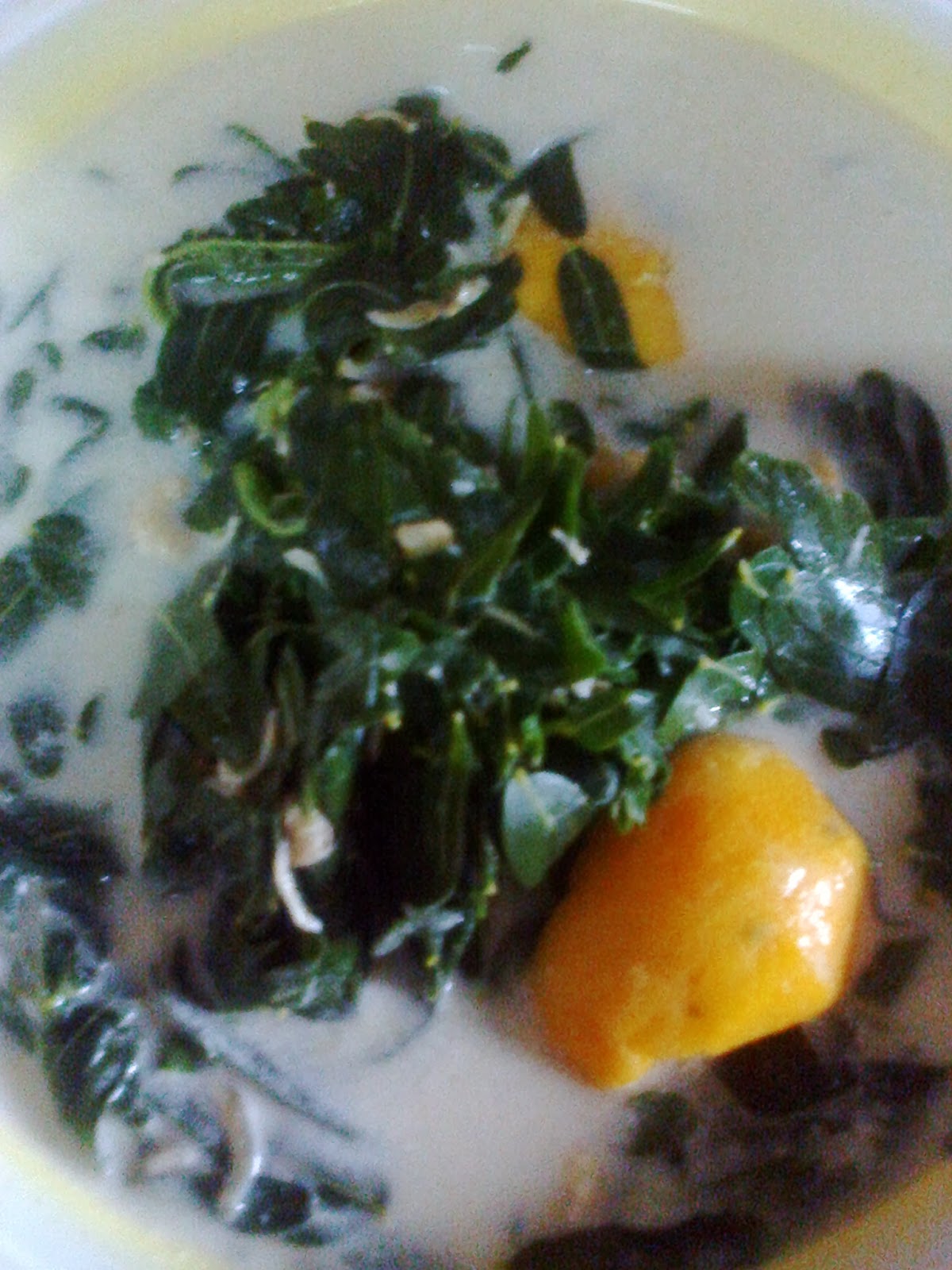 Warna Warni: Cara Masak Lemak Pucuk Turi Bersama Keledek