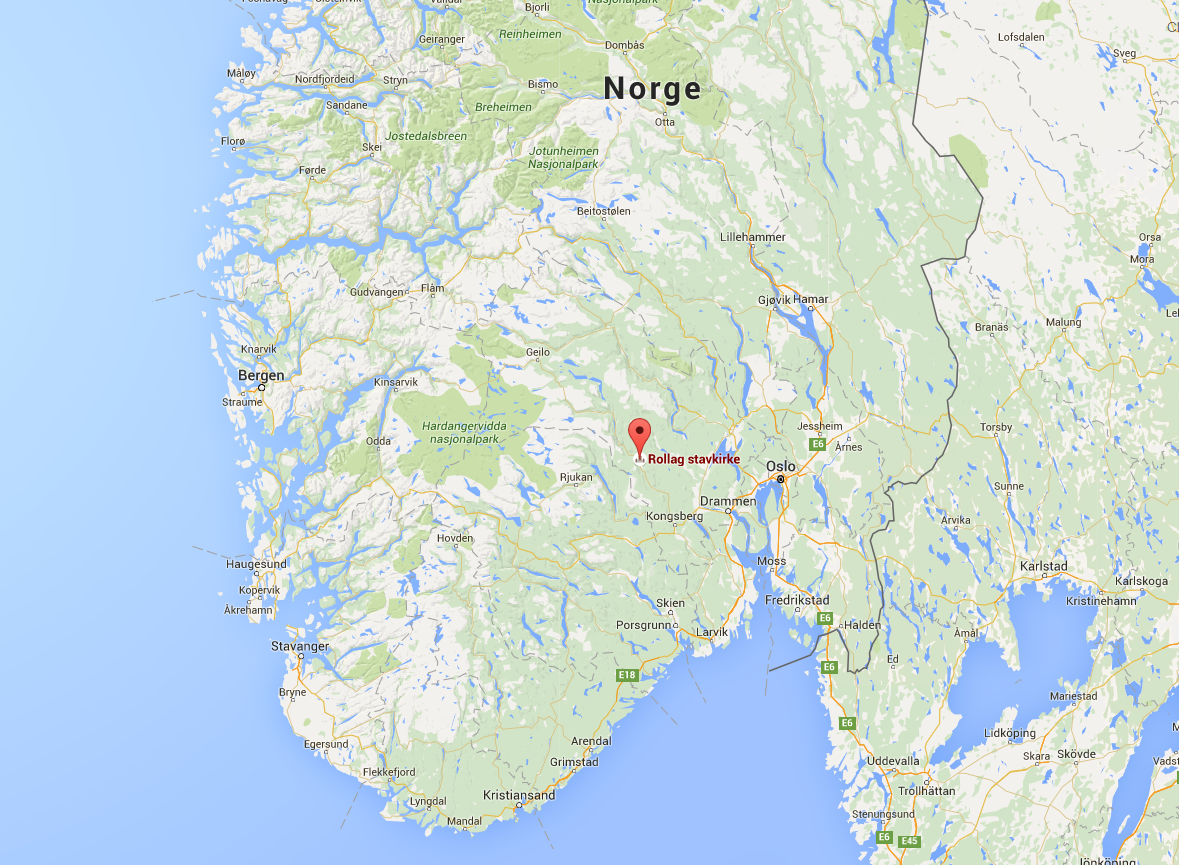 Charlotte Erke: ROLLAG STAVKIRKE