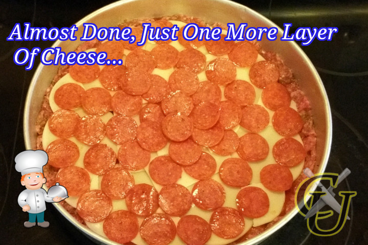 Culinary yoU: Crust-less Deep Dish Pizza