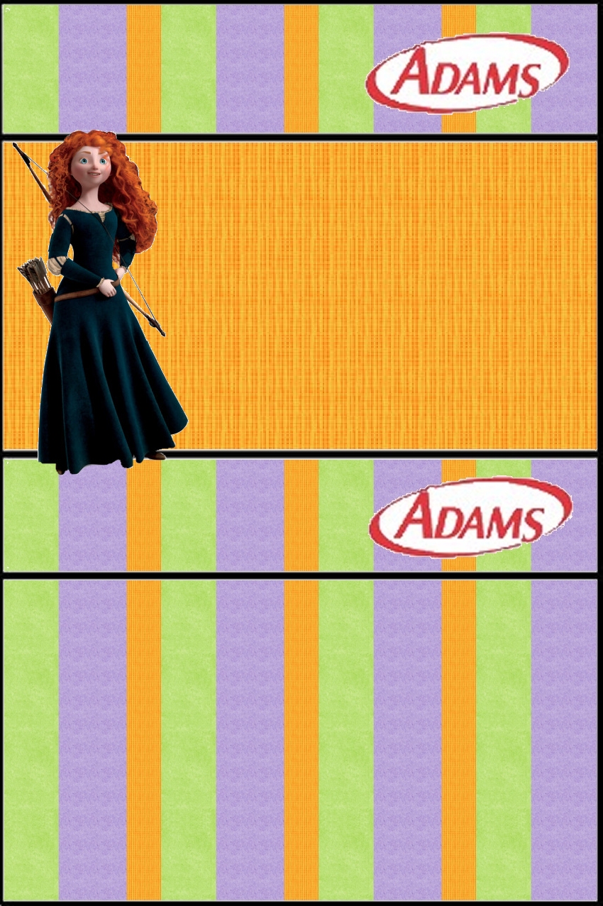Brave: Free Printable Candy Bar Labels. - Oh My Fiesta! in english