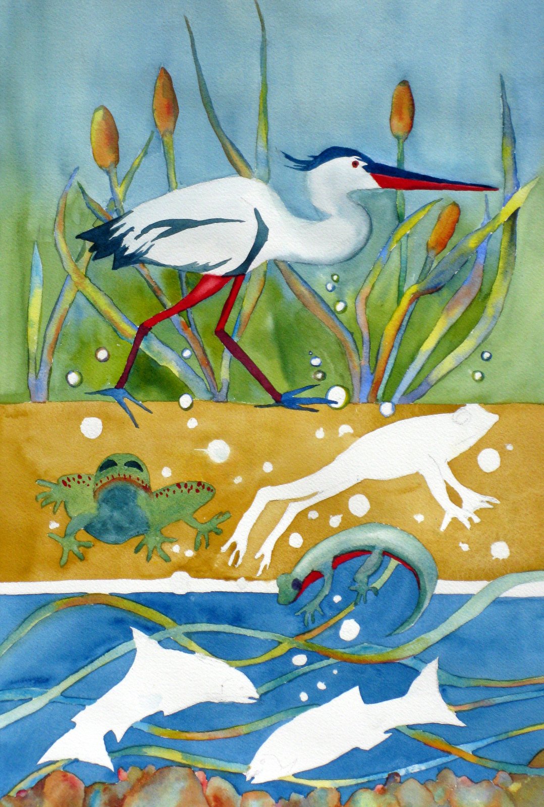 MSGodfreyArt: Journey of a Painting--Food Chain