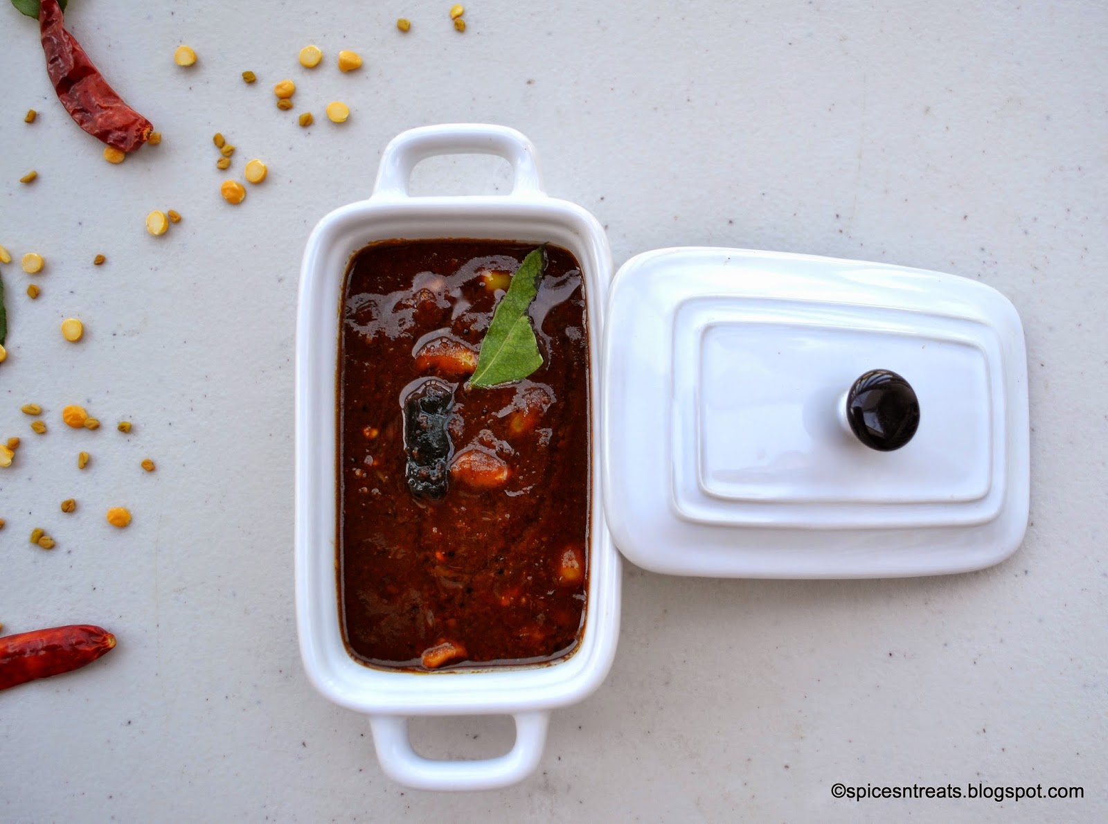 Spices and Treats: Pulikaichal | puliyogare mix | Puli Sevai and Lemon ...