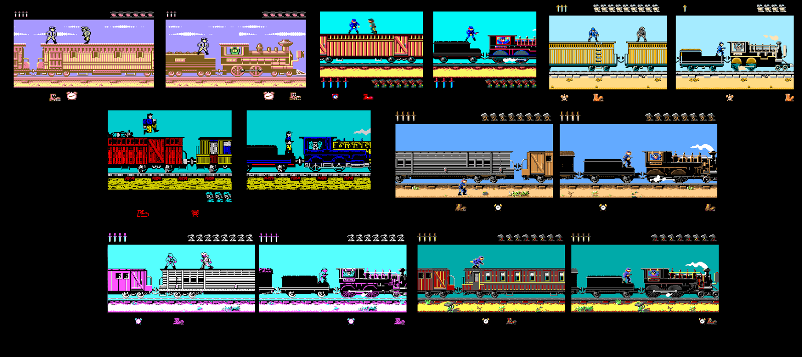 FRGCB - Finnish Retro Game Comparison Blog: North & South (Infogrames ...