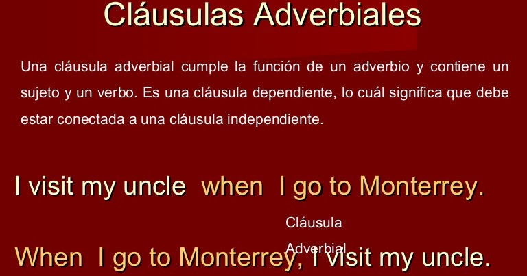 SIMPLE PAST WHIT WHEN CLAUSES