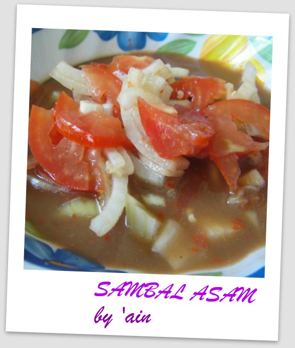 Resepi Kehidupanku: Sambal Asam
