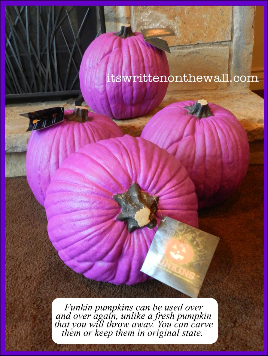 It's Written on the Wall: Halloween Pumpkin Toss Game-Using Foam ...
