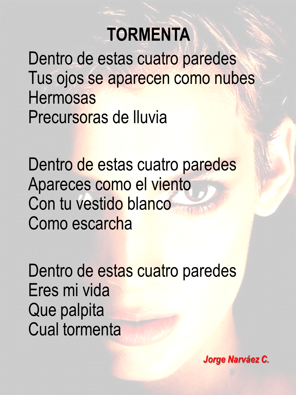 CUENTOS URBANOS Y OTROS POEMAS: TORMENTA