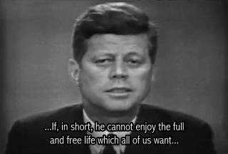 AKI GIFS: John F. Kennedy animated gifs